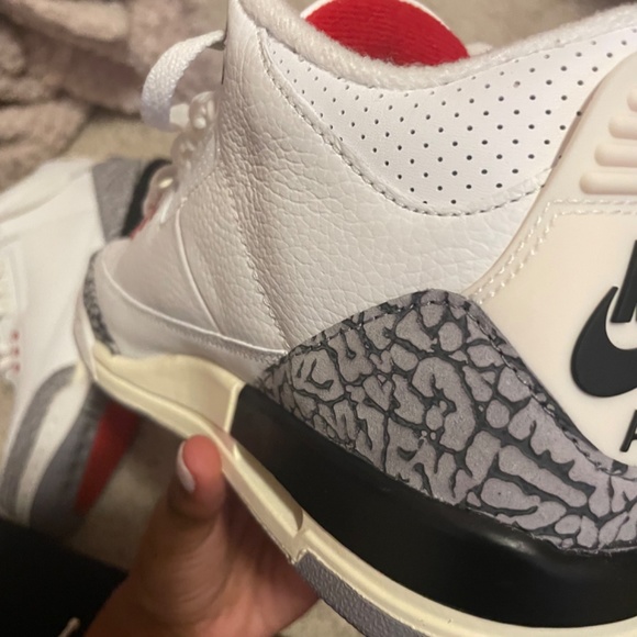 Jordan | Shoes | White Cement 3s Reimagined | Poshmark